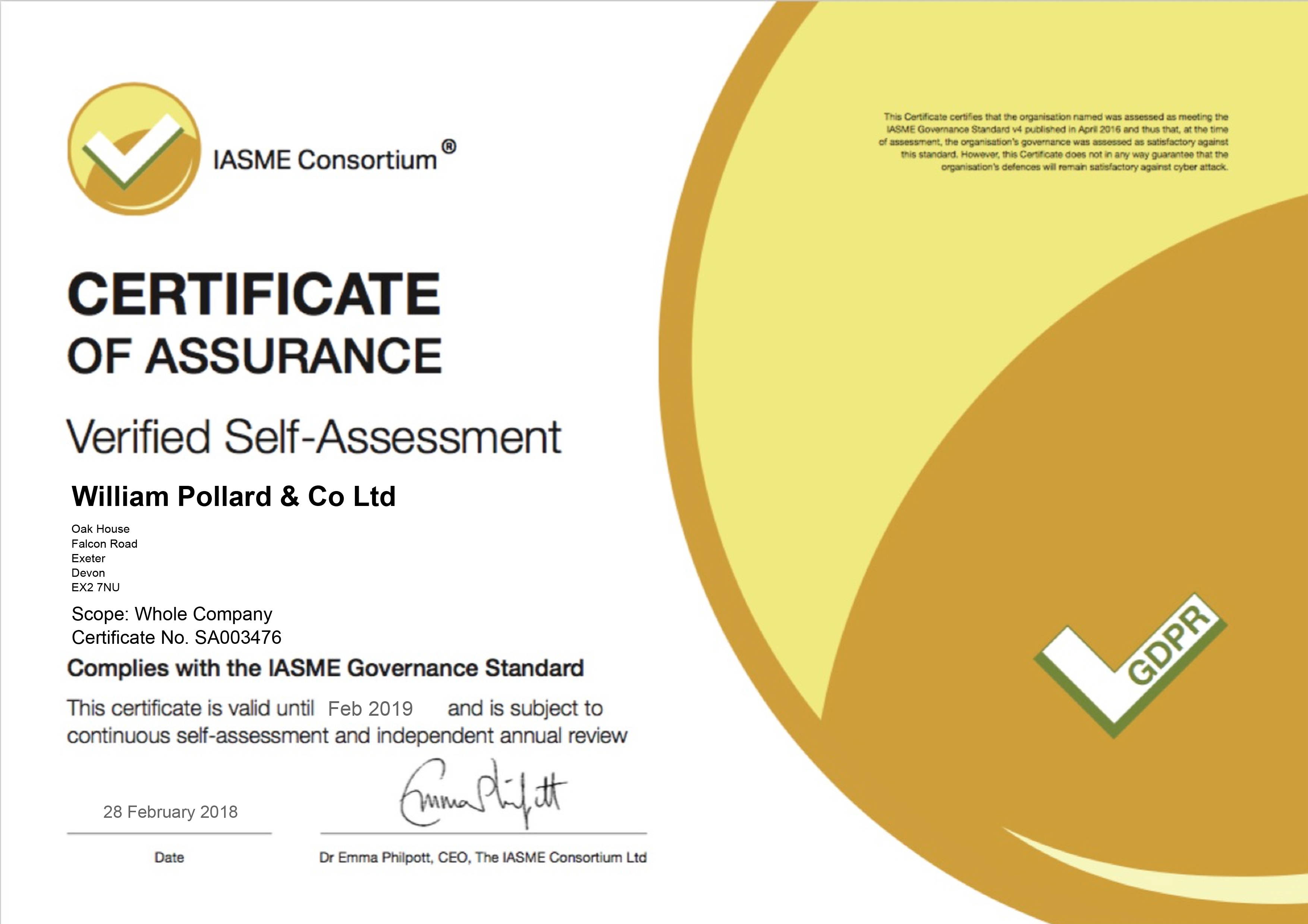 IASME and Cyber Essentials - Pollards Print