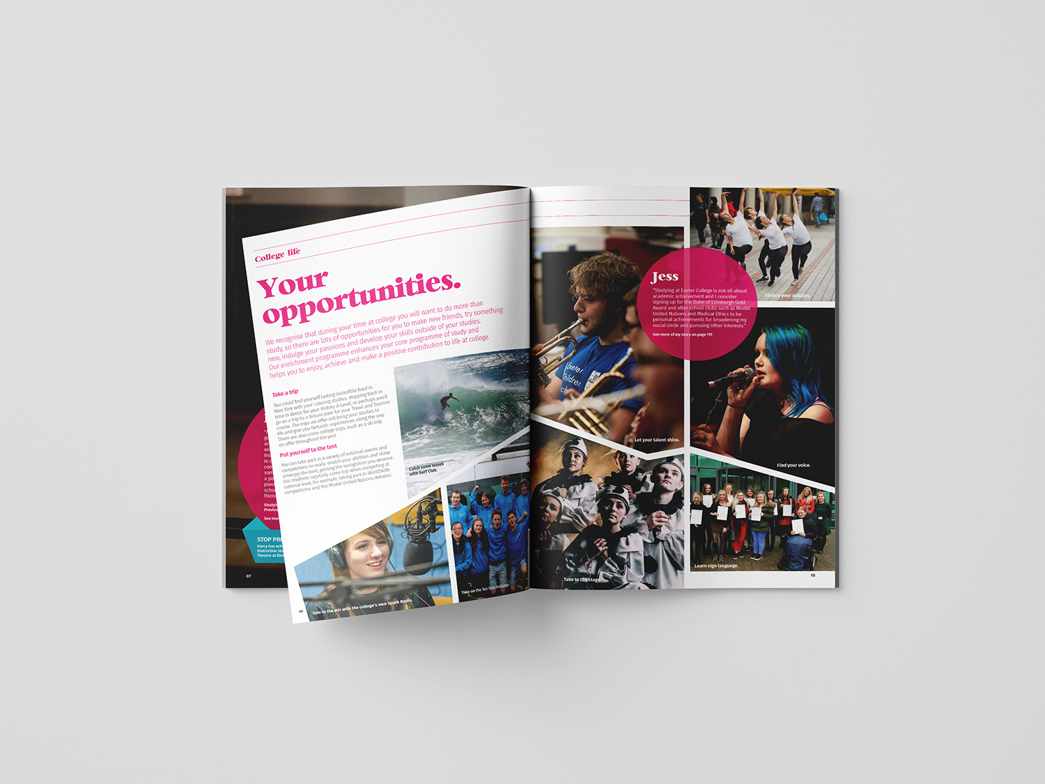 Exeter College Prospectus - Pollards Print