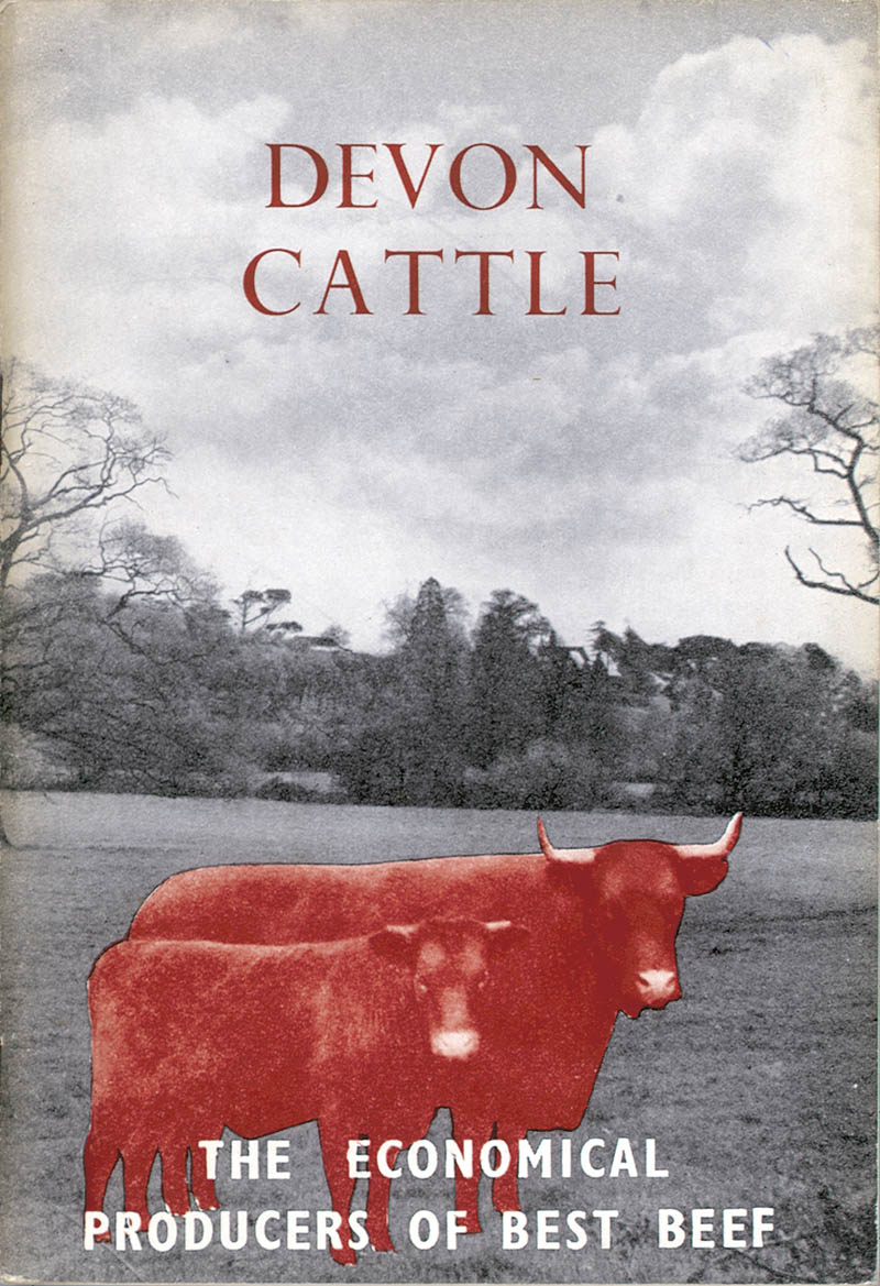 Supporting Devonshire farming. The ‘Herd Book’ of the Devon Cattle ...